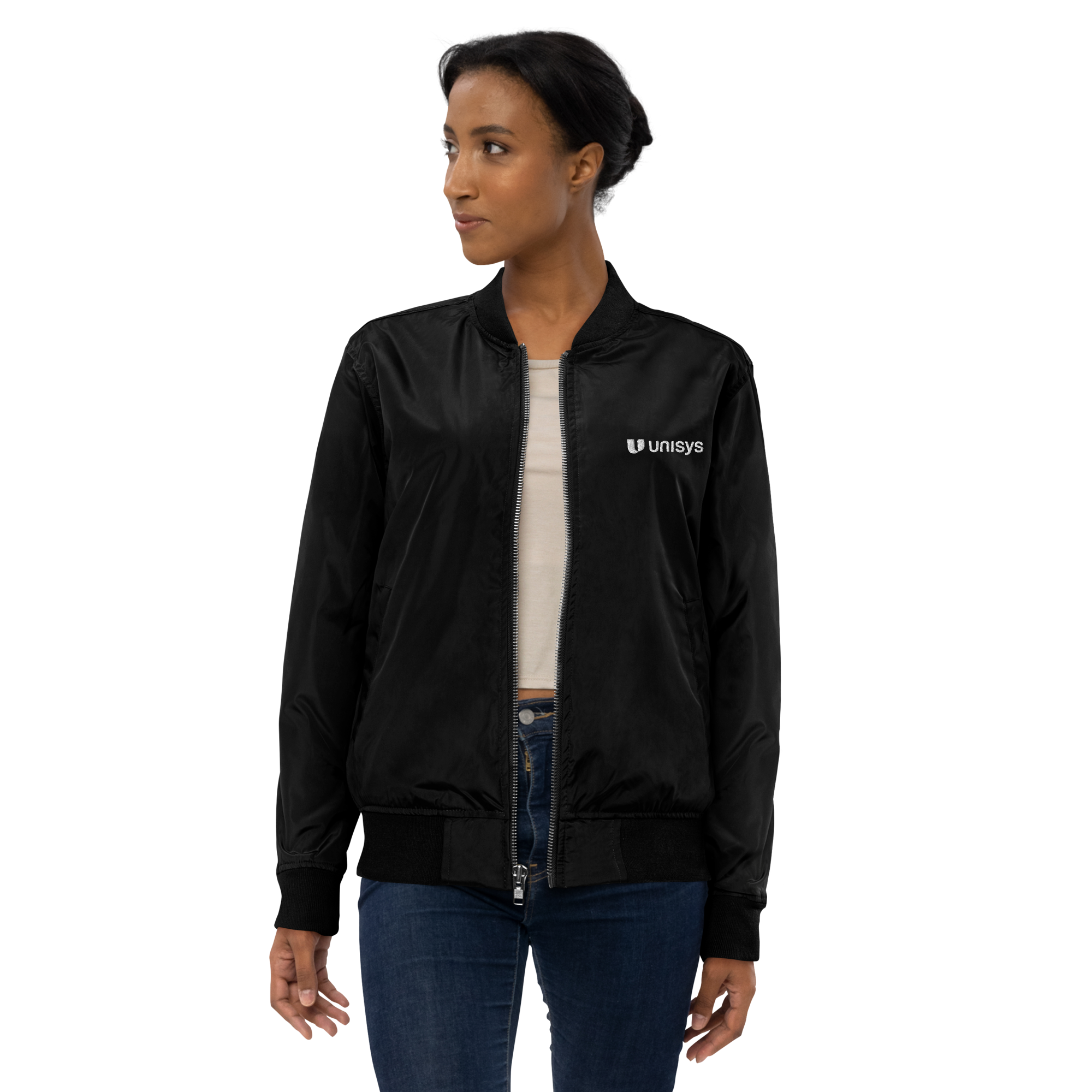 Premium Unisex Recycled Bomber Jacket – Unisys Company Store